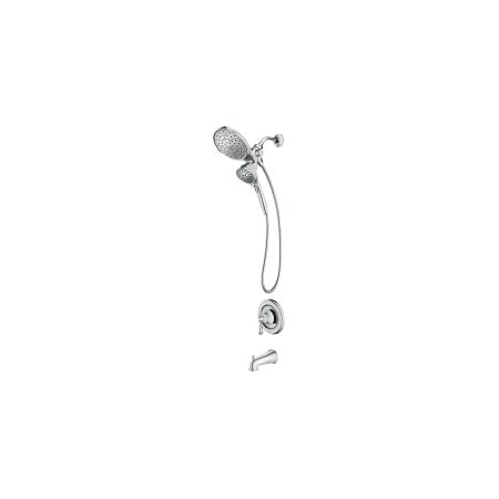 Moen Brecklyn Posi-Temp Tub & Shower Trim in Chrome 82611 | Zoro